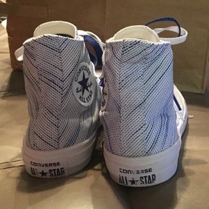 Converse | Shoes | Converse Chuck Taylor All Star Blue High Tops | Poshmark